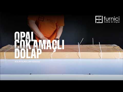 Furnici Opal Çok Amaçlı Organizer Dolap