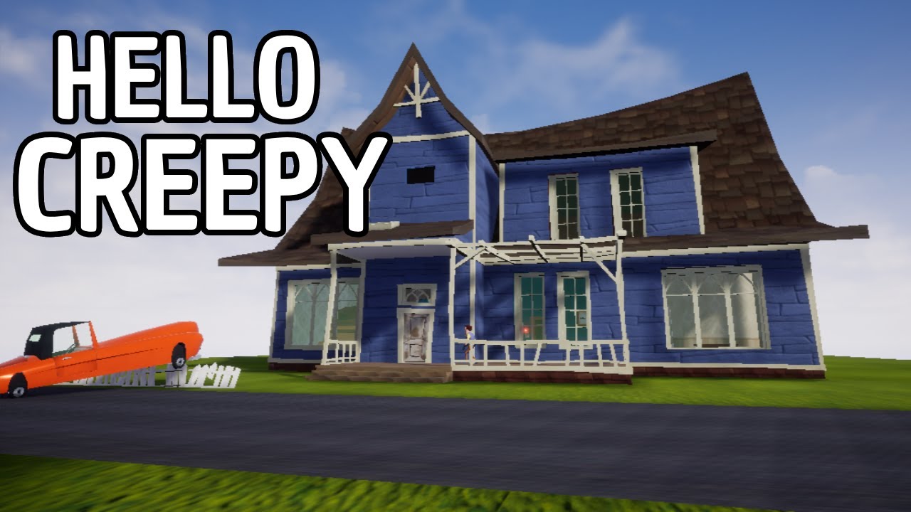 HELLO CREEPY | Hello Neighbour MOD - YouTube