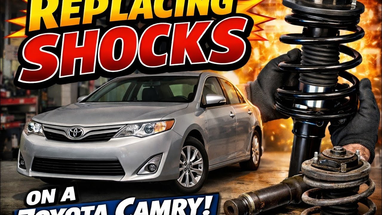 2012 - 2017 Toyota Camry Rear Struts KYB PartsAvatar DIY Unboxing ...