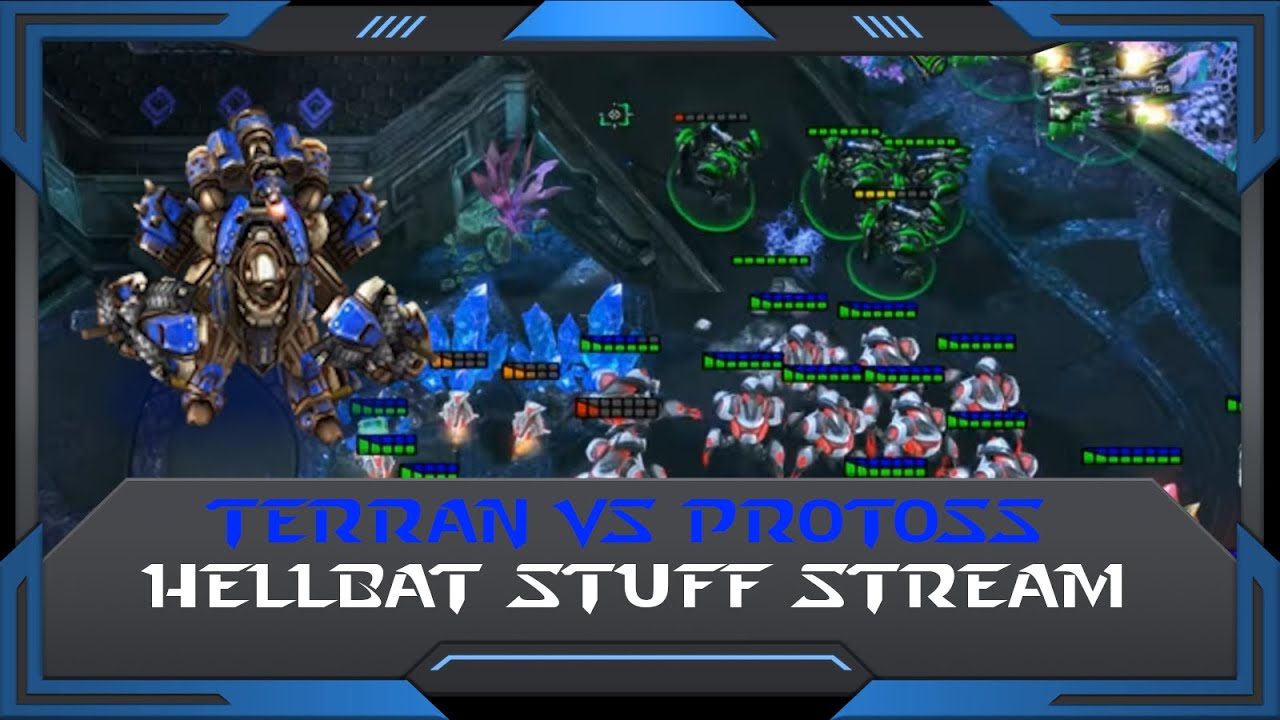 StarCraft 2 (RuFF Highlight): Hellbat Stuff Stream - YouTube