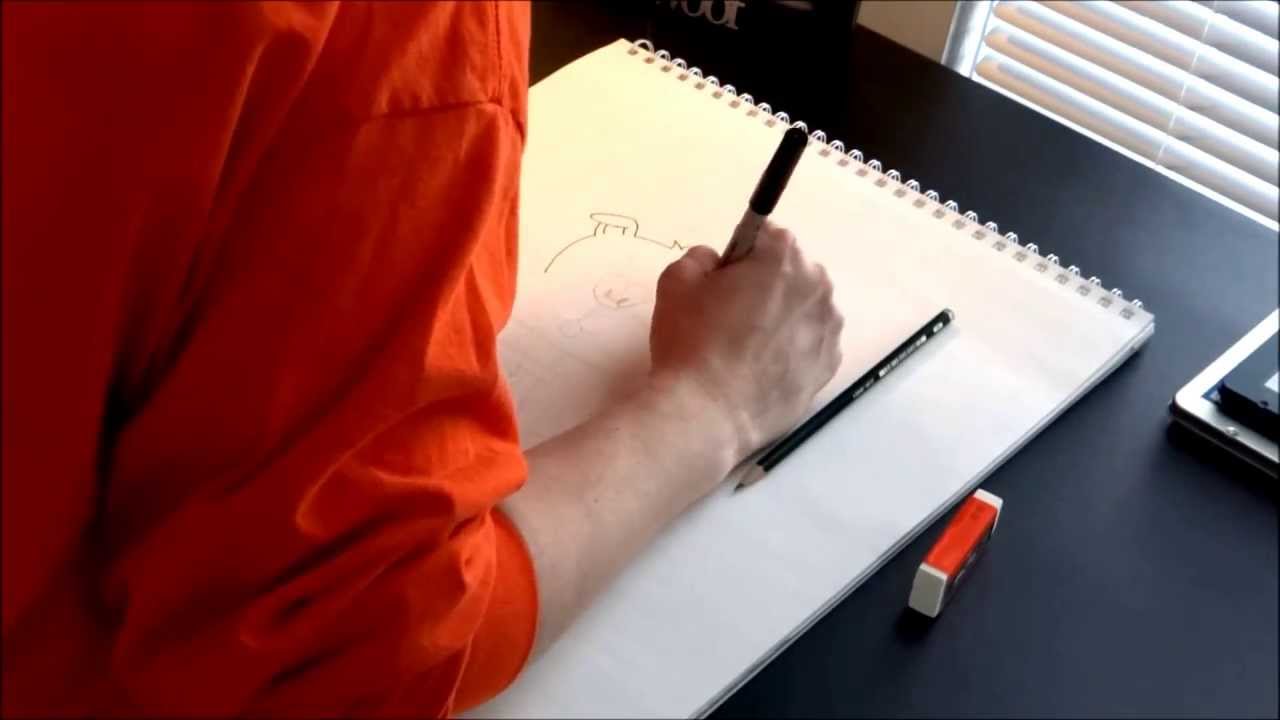 Drawing Pookie - YouTube