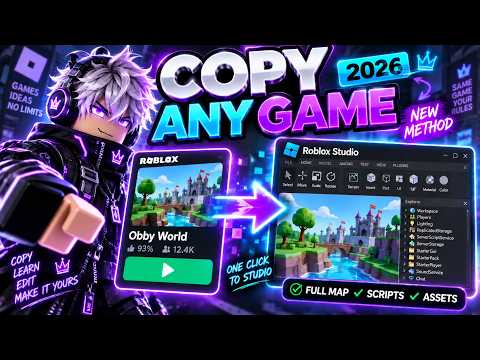 Roblox Game Copier 2026 — Copy Roblox Games: Roblox Studio Tutorial Setup Guide [NEW]