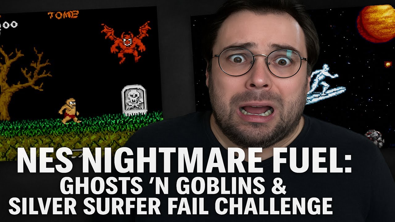 NES Nightmare Fuel: Ghosts ’n Goblins & Silver Surfer Fail Challenge ...