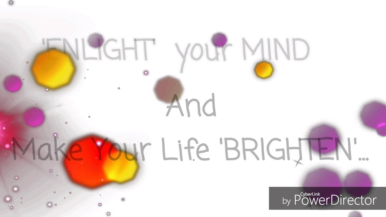 Enlighten yourself - YouTube