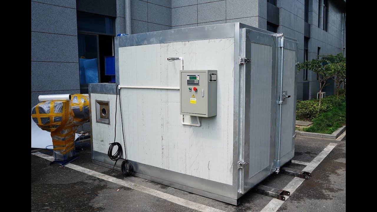Small Powder Coating Gas Oven - YouTube
