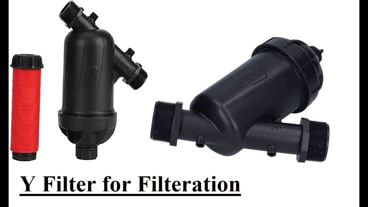 How to install a Y Disc filter. Pipe network of irrigation filter ...