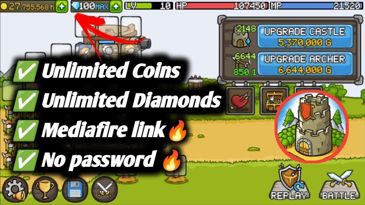 Grow Castle Mod Apk Terbaru Versi -2023 - YouTube