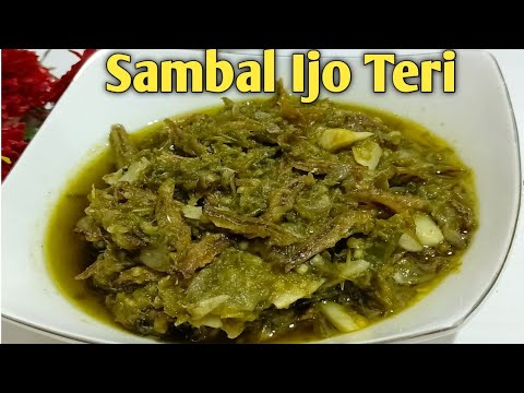 Agar Sambal Ijo Bisa Awet Begini Caranya/Sambal Ijo Teri - YouTube
