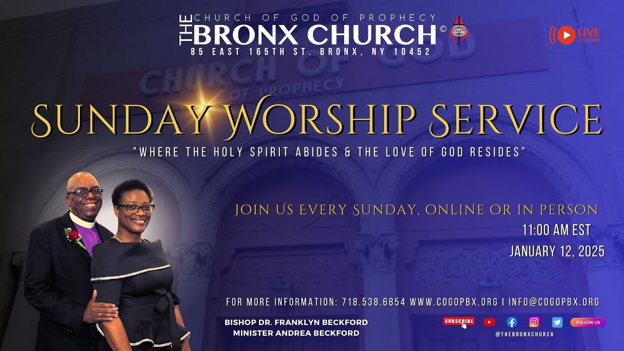 Praise and Worship Service - January 12, 2025 - YouTube