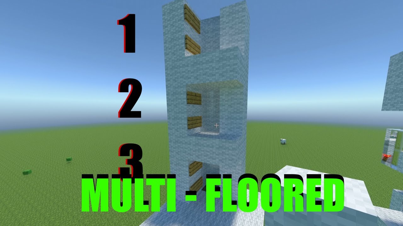Simple Multi Floored Water Elevator Minecraft 1.20+ - YouTube