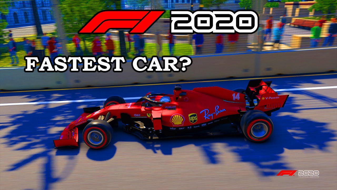 Which Is The Fastest Car In F1 2020? Top Speed Test - YouTube