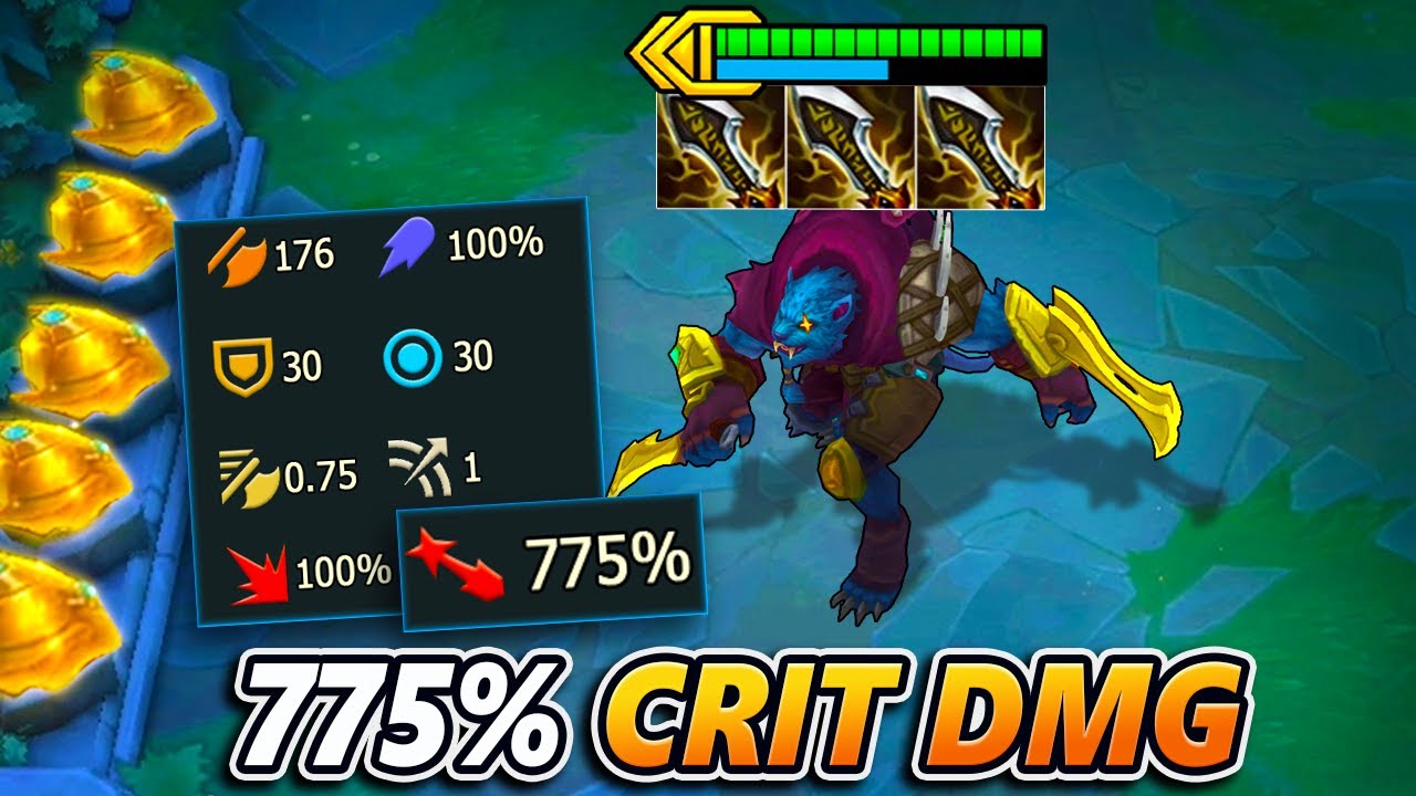 775% Crit Strike Damage... Insane Crits - YouTube