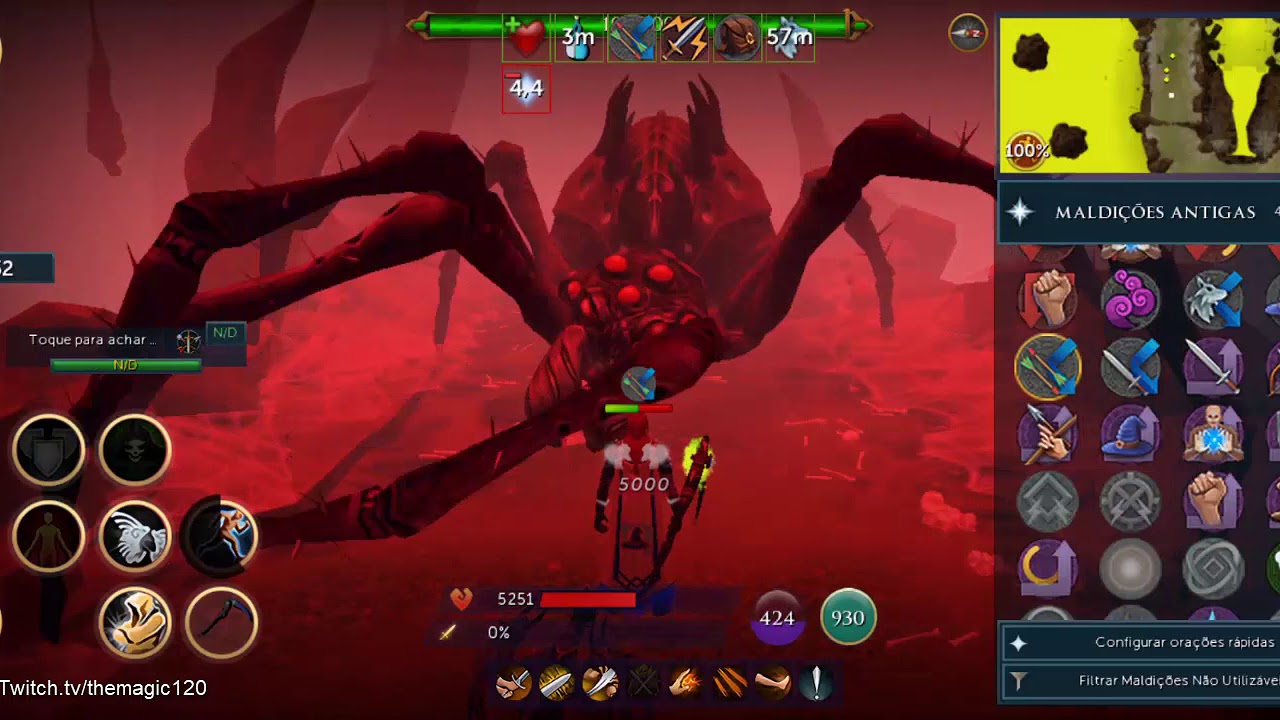 Runescape Mobile- Araxxi Kill (Boss fight) - YouTube