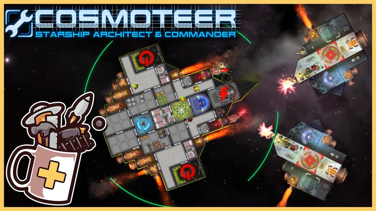 Shields Up & Fire Lasers! | Cosmoteer: Starship Architect & Commander ...
