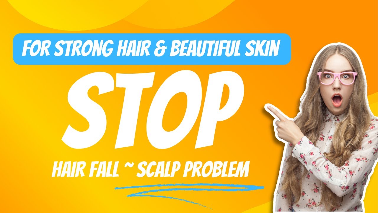 Stop Hair Fall, Scalp Problem and Hair Growth Formula - YouTube