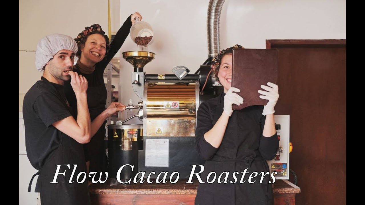 Една разходка из... Flow Cacao Roastery 2 част - YouTube