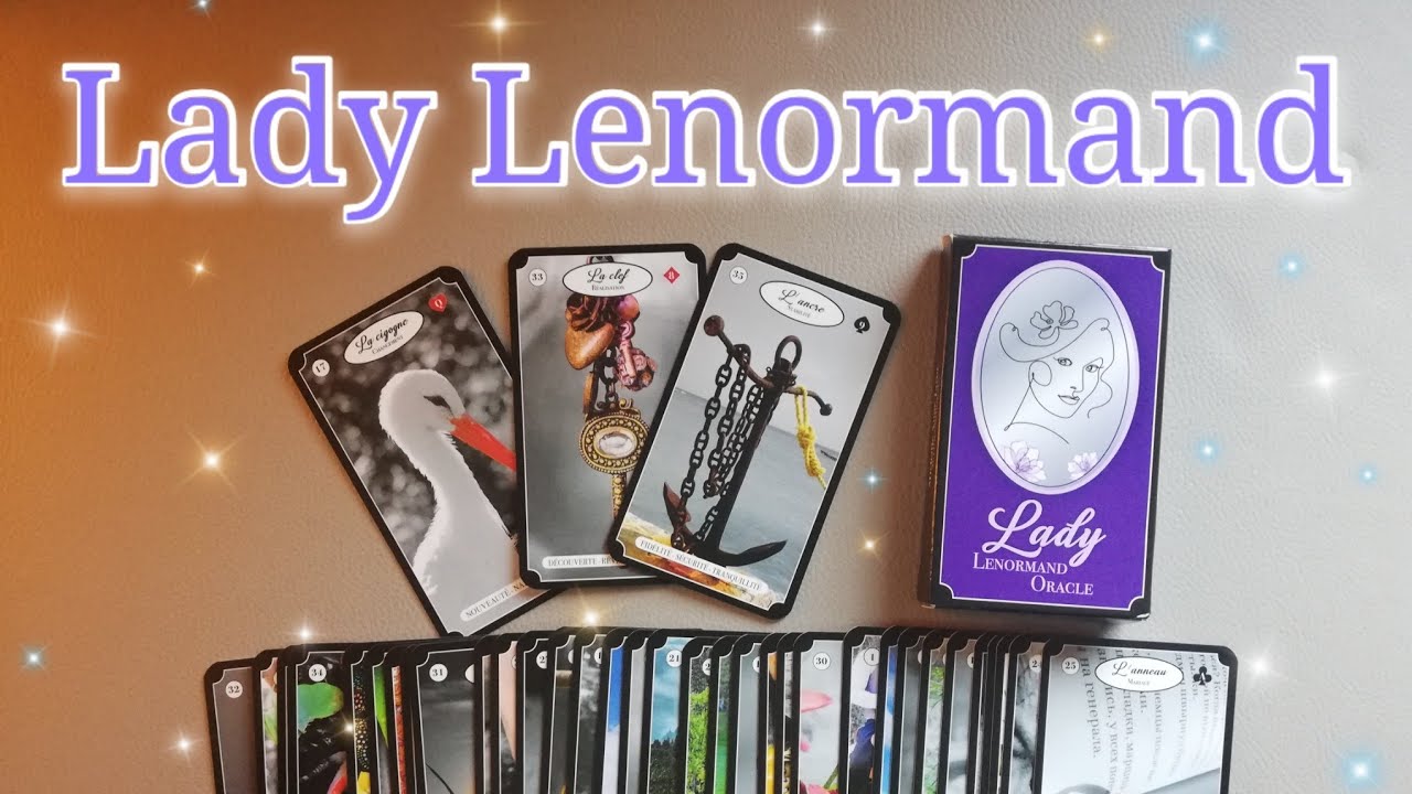 🌈🌟💜 Présentation Lady Lenormand Mich'aile Ange Tarot 💜🌟🌈 - YouTube