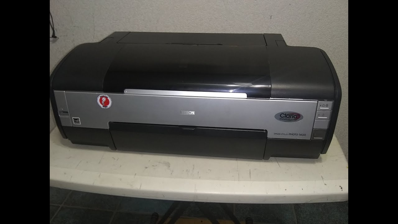 EPSON STYLUS PHOTO 1400 A LA VENTA - YouTube