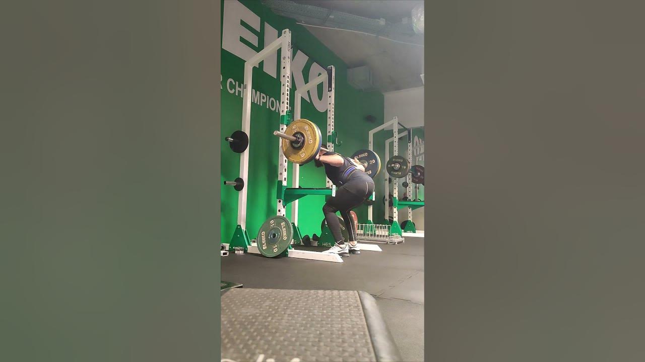 Competition Squat Back Off Set 96kg/6 - YouTube