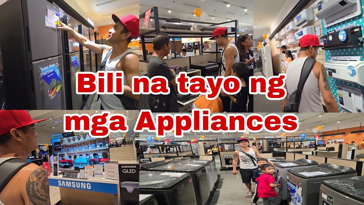 Shopping ng mga Appliances para sa Bahay - YouTube
