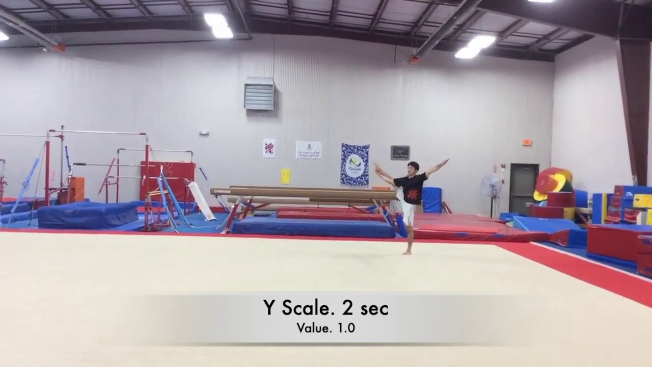 P2 Floor Routine Canada Gymnastics - YouTube