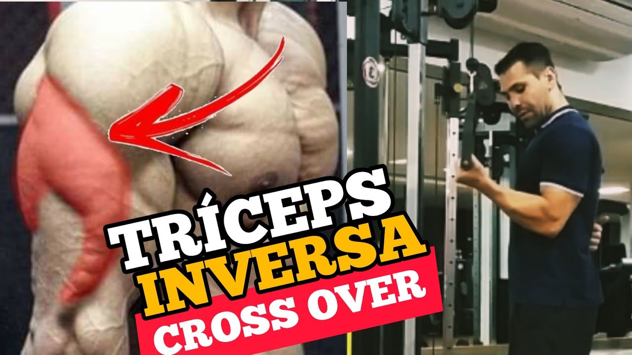 ROSCA TRÍCEPS INVERSA UNILATERAL CROSS OVER - YouTube