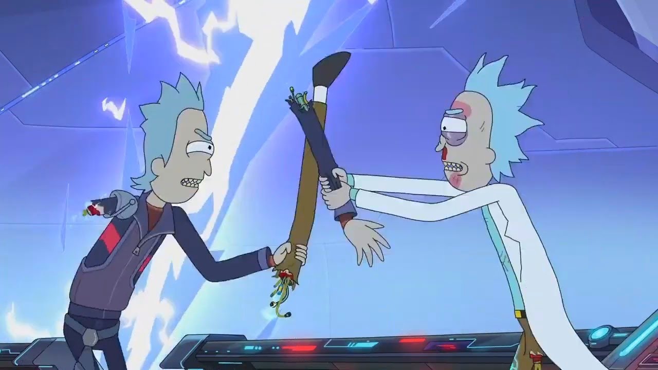 RICK C 137 VS RICK PRIME A BATALHA FINAL PT 2 - YouTube