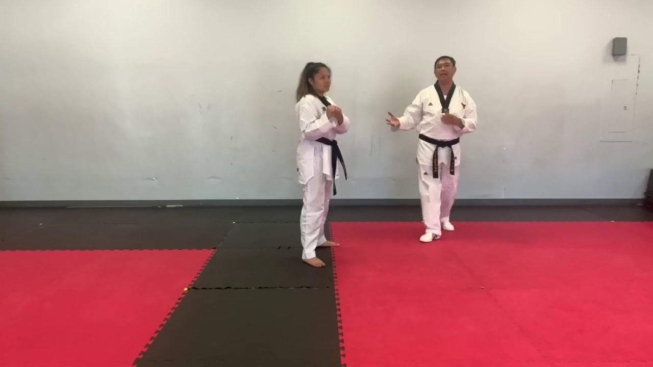 Green Belts & Up - Stepping Side Kick - YouTube