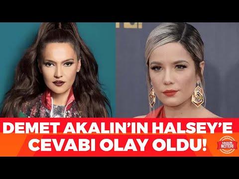 Halsey'den Türkçe Paylaşım Geldi, Demet Akalın Cevap Verdi! | Magazin Noteri