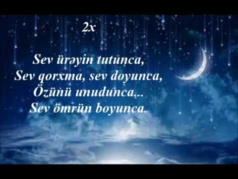 Şeyla  -Sev sözləri  lyrics (karaoke)2021  Sheyla Sev Lyrics 2021