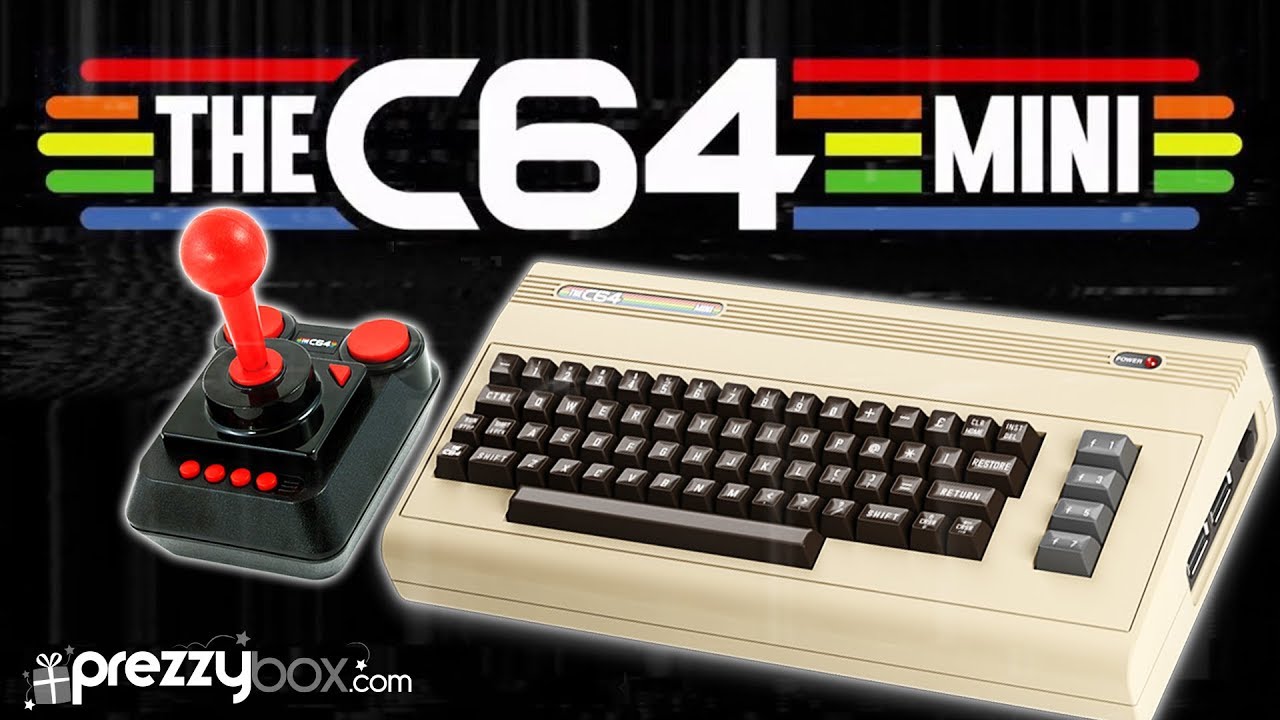 The C64 Mini Gaming Console - Retro Gaming - YouTube