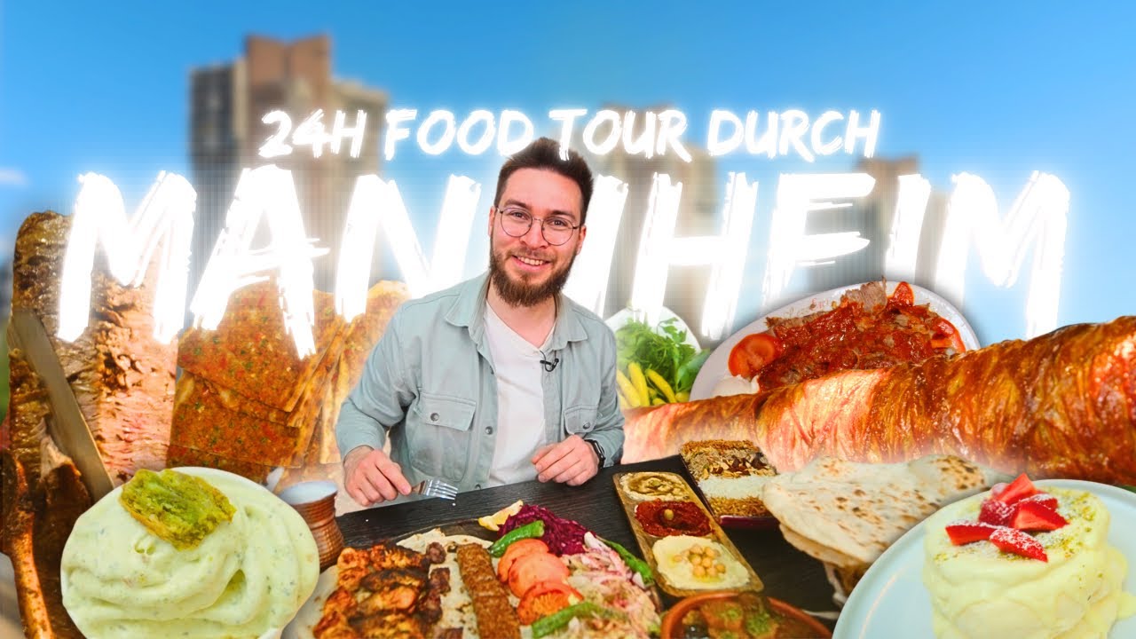 🔥Die bisher LECKERSTE & BESTE Food Tour durch Mannheim | Allererste 24h ...