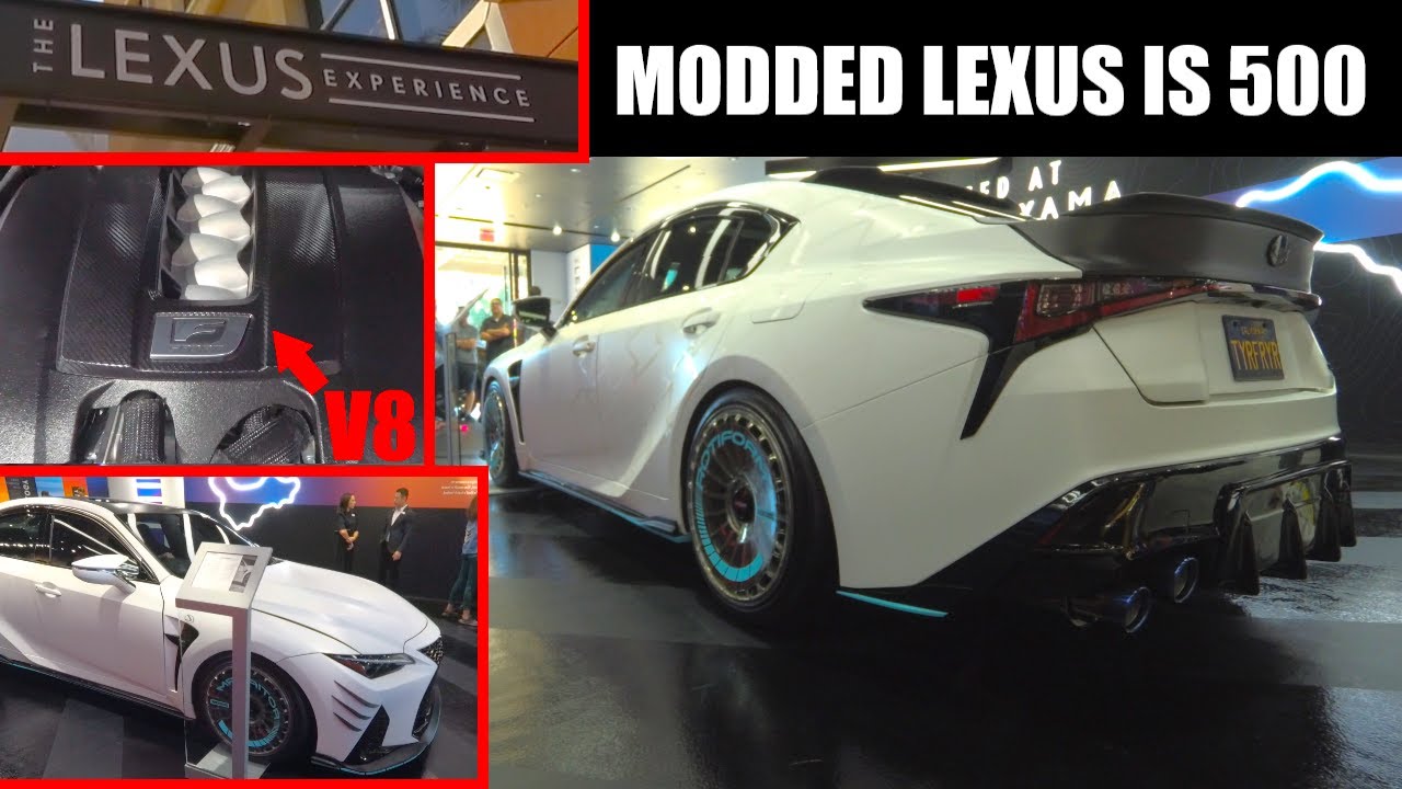 MODDED 2022 LEXUS IS500 V8 | The Lexus Experience - YouTube