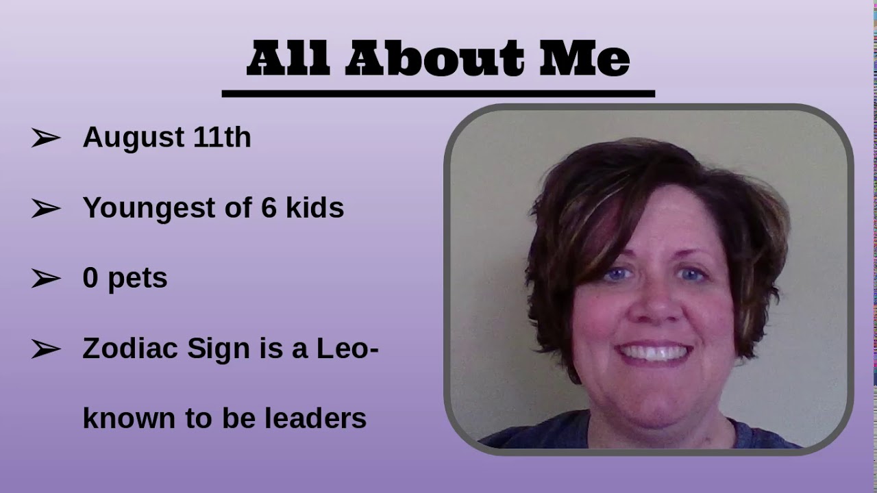 Google Slides Autobiography Checklist - YouTube