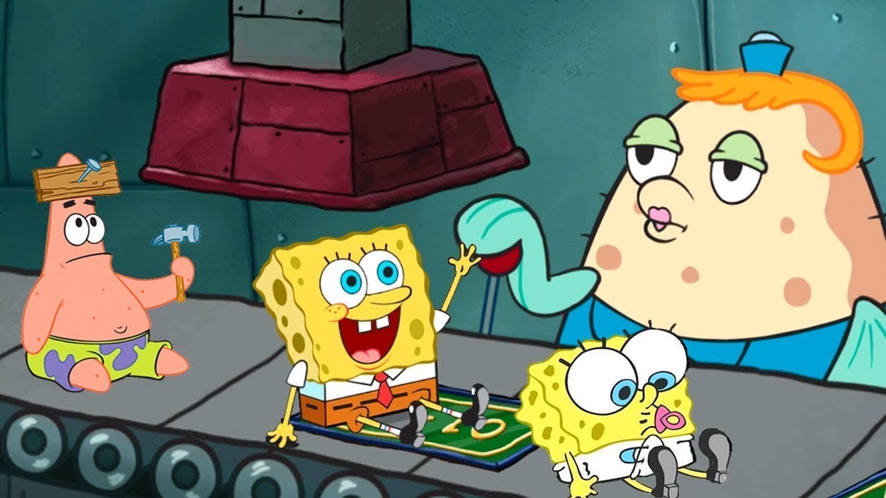 Spongebob's Game Frenzy - Funny Spongebob Scrub Scrub Smash Fun ...