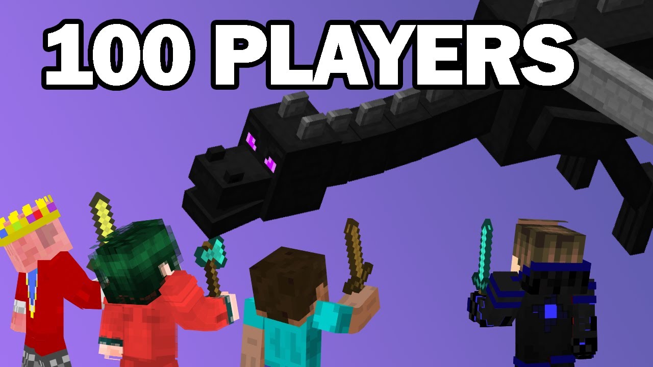 I made 100 Players Speedrun Minecraft - YouTube