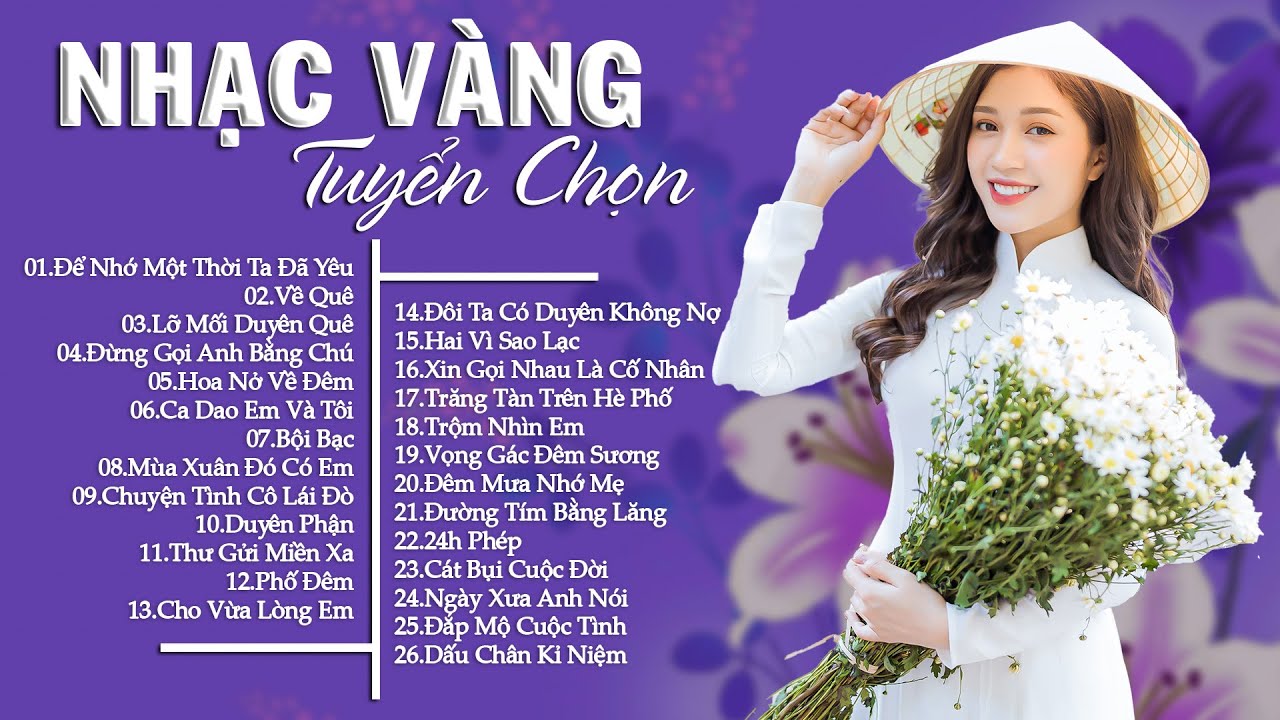 30 Tuyệt Phẩm Nhạc Vàng Hay Nhất - Nhạc vàng xưa nghe ngày đêm không ...
