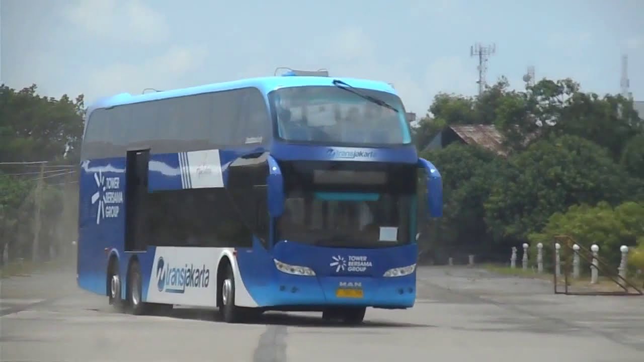 Test Maxi Miracle Double Decker MAN R37 - Karoseri Nusantara Gemilang ...