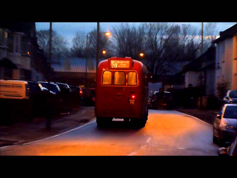 LONDON TRANSPORT RF BUSES RTE 213 DEC 12 - YouTube
