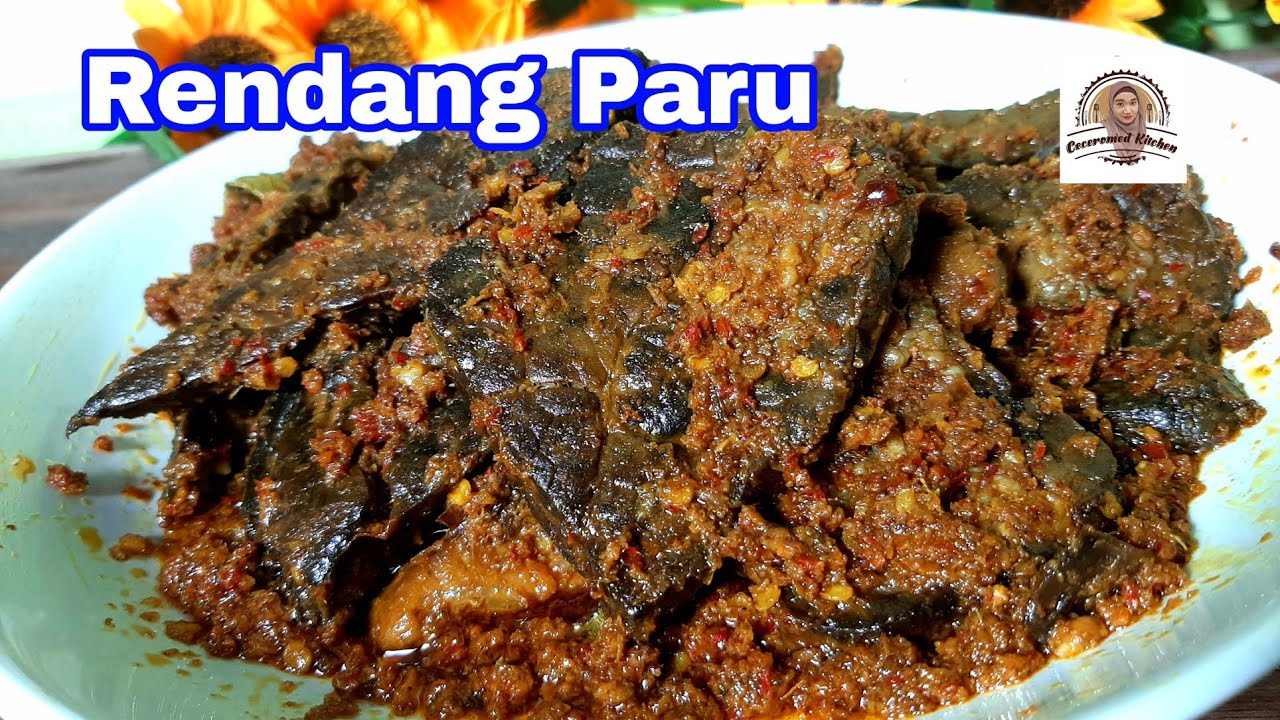 Rendang Paru Sapi, Ekonomis, Nggak Banyak Santan - YouTube