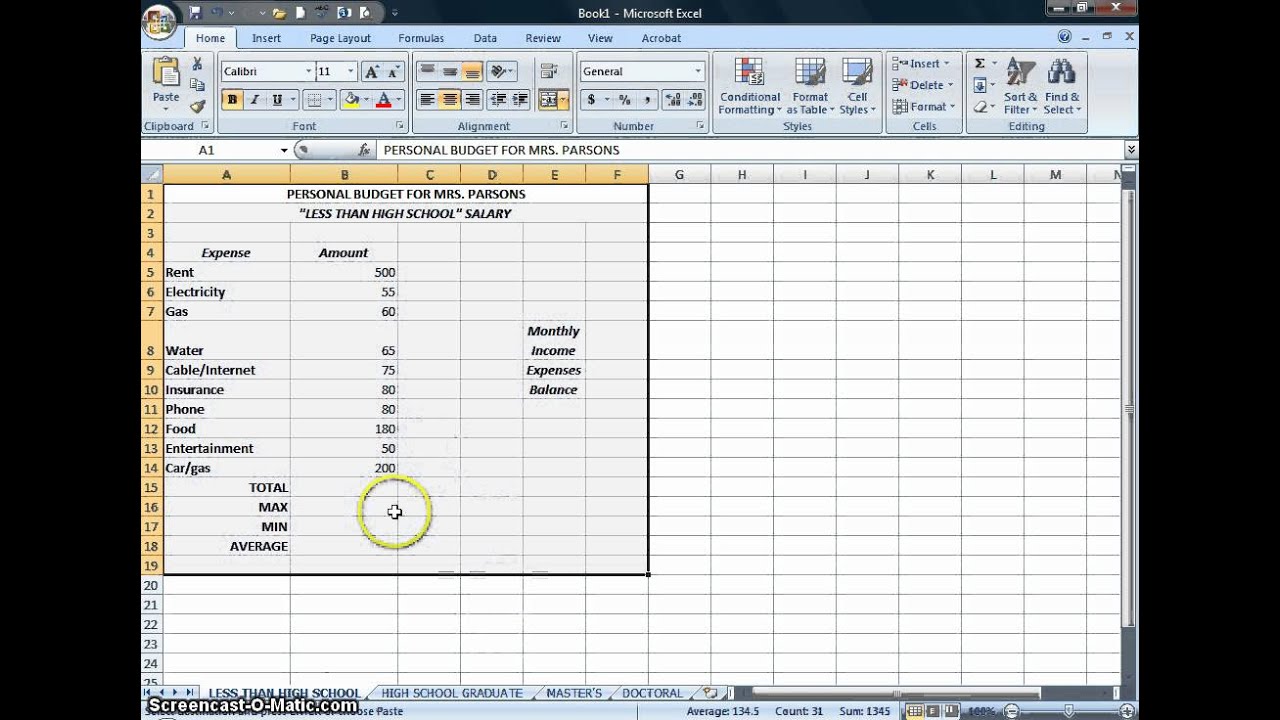 Module 3 Budget Video - YouTube