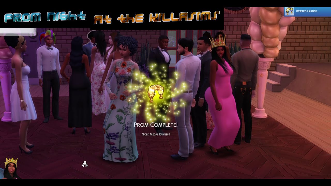 Sims 4 Prom Night At The Killasims - YouTube