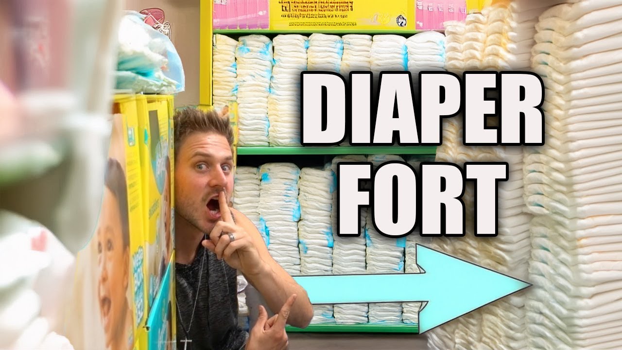 BEST Diaper Fort Friday Build EVER! | JStuStudios & JStu Challenge ...
