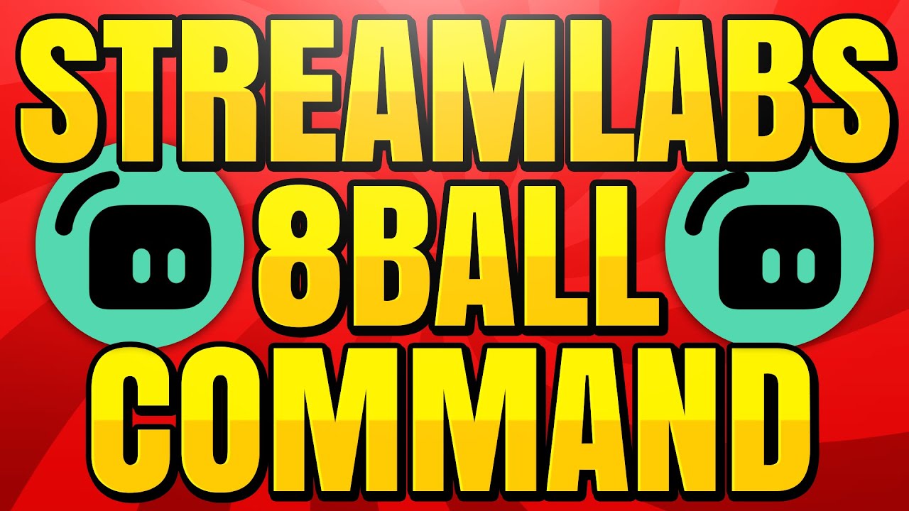 How to Make an 8ball Command with Streamlabs Chatbot - YouTube