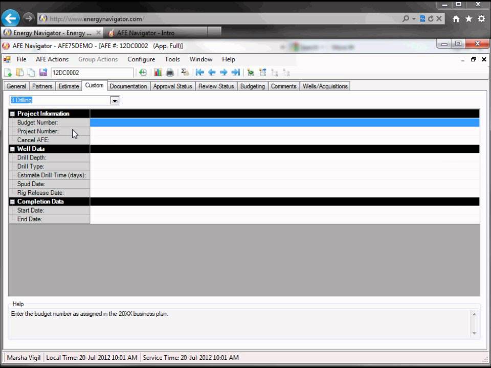 AFE Navigator Demo - YouTube