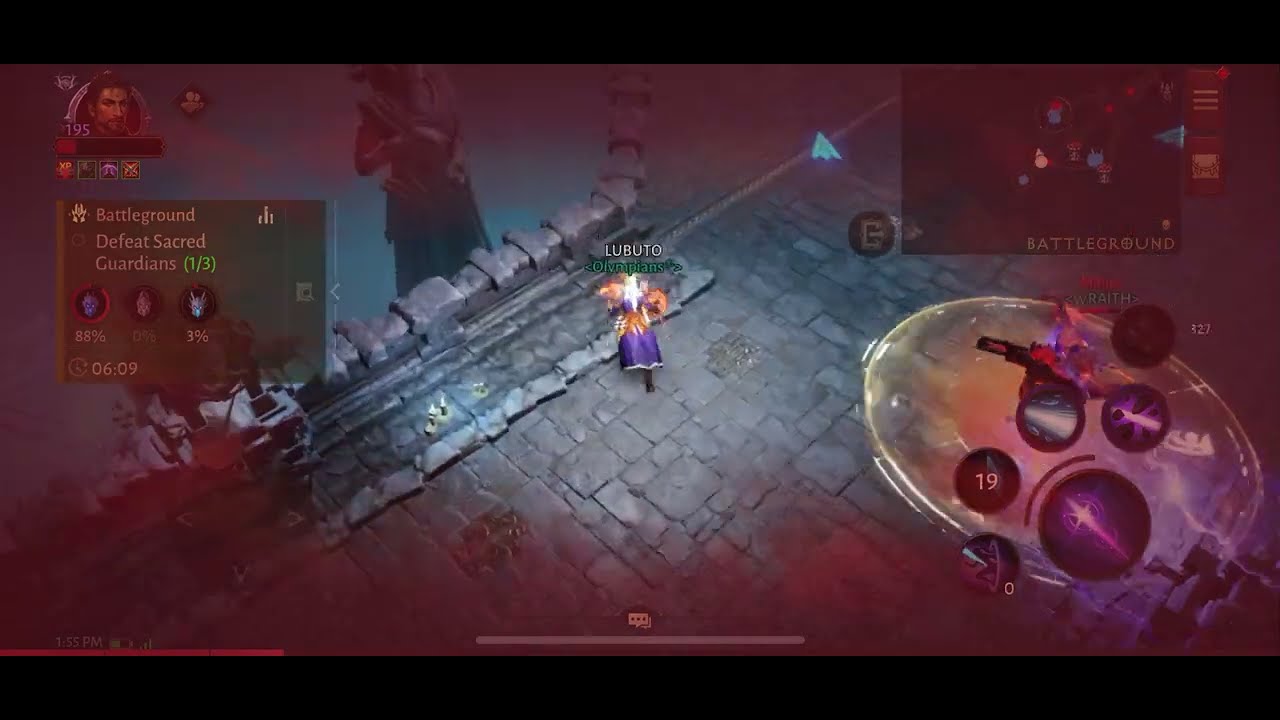Wizard Gameplay in Battleground || Oceania Server || Bloodsworn ...