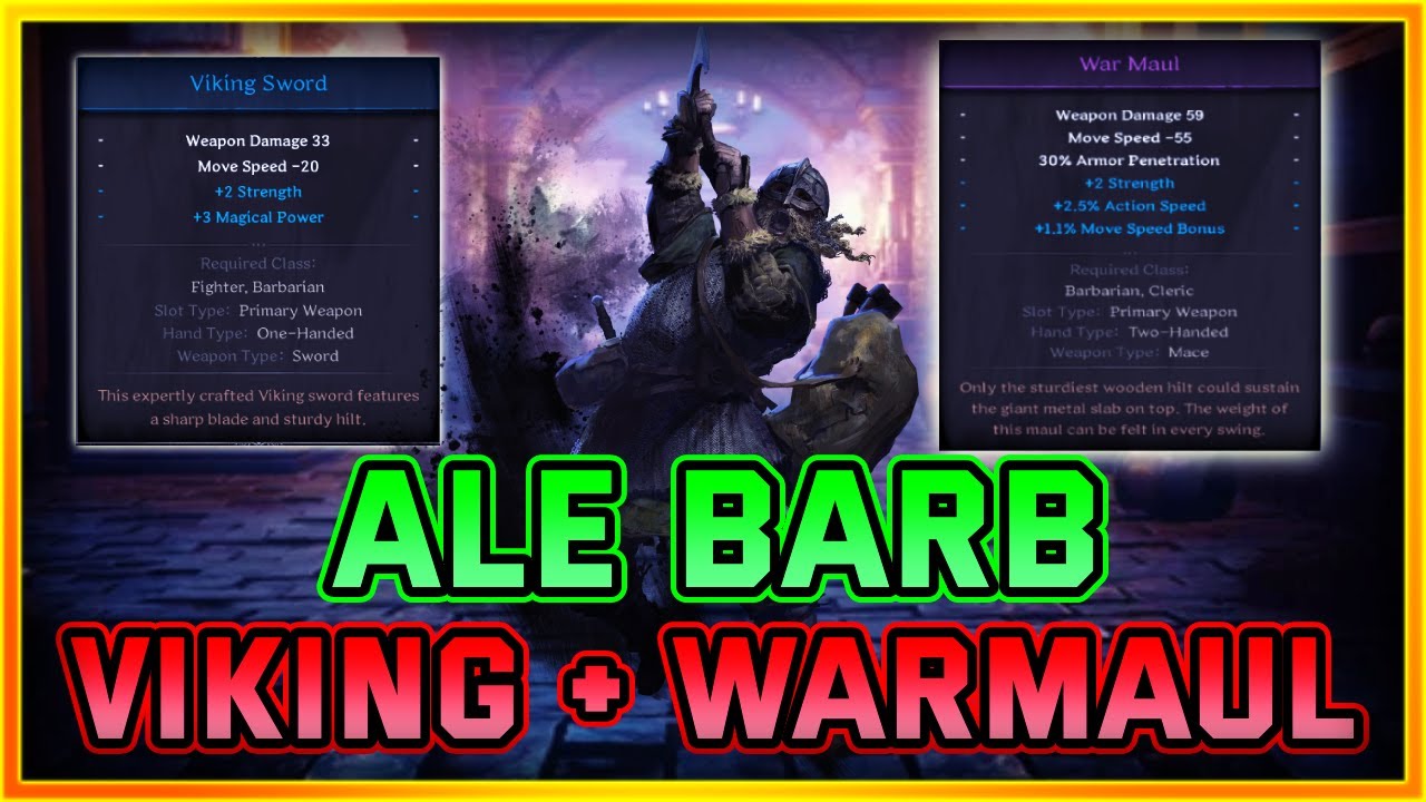 Barb Viking Sword Testing l Dark and Darker - YouTube