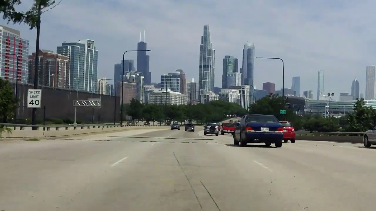 Lake Shore Drive (Chicago) northbound - YouTube
