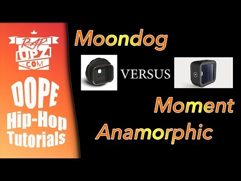 Moondog VS.  Moment anamorphic comparison