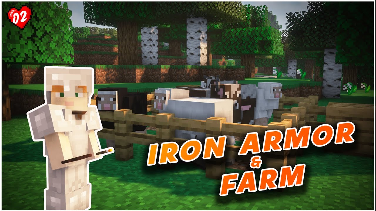 FIRST IRON ARMOR and FARM | MINECRAFT MALAYALAM - YouTube